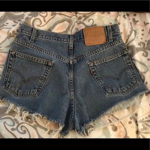 Urban Outfitters | Shorts | Urban Renewal Remade High Rise Levis Short ...